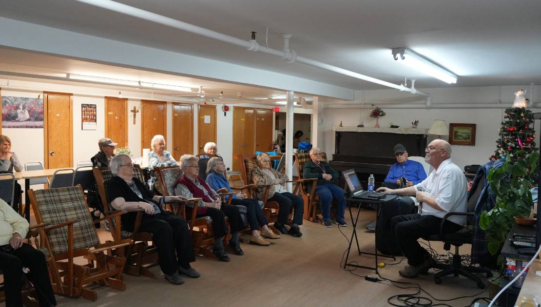 Une surprise festive pour les résidents de Marcelle-Mallet