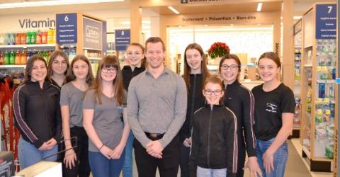 Daniel Lachance, pharmacien Uniprix, et Magny-Gym, partenaires!