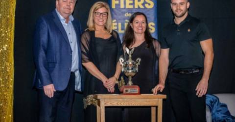 Vincent Lévesque reçoit le premier trophée Phénix