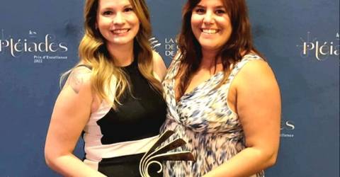 Gala Les Pléiades : LG Cloutier lauréate de la catégorie « Le bon coup